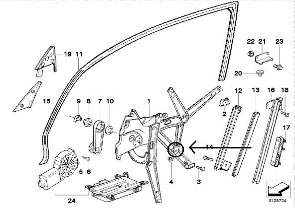 Passanger window problem (can't find part)